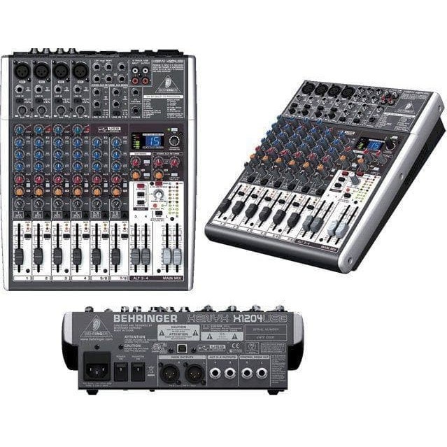 Jual Mixer Pro Behringer Xenyx X1204 USB Interface Audio Mixer ...