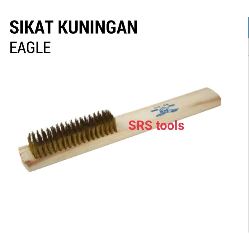 Jual Sikat Kawat Kuningan Asli 8 baris No.220 EAGLE ( ASLI KUNINGAN ...