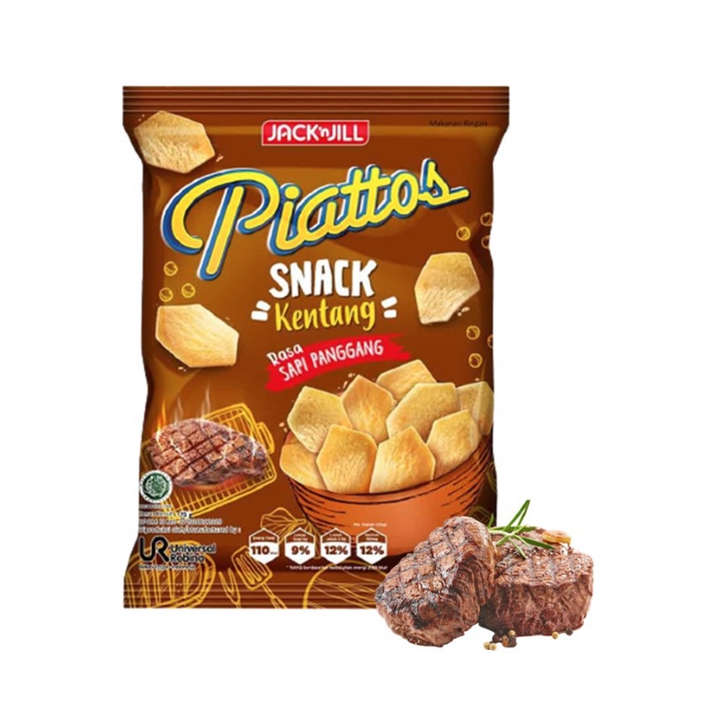 Jual Snack Piattos 120gr - Sapi Panggang Jumbo / Sambal Geprek | Shopee ...