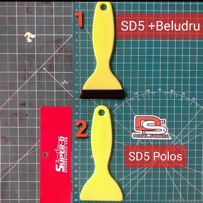 Jual Rakel Scrapper Super D mini kape alat pasang sticker | Shopee ...
