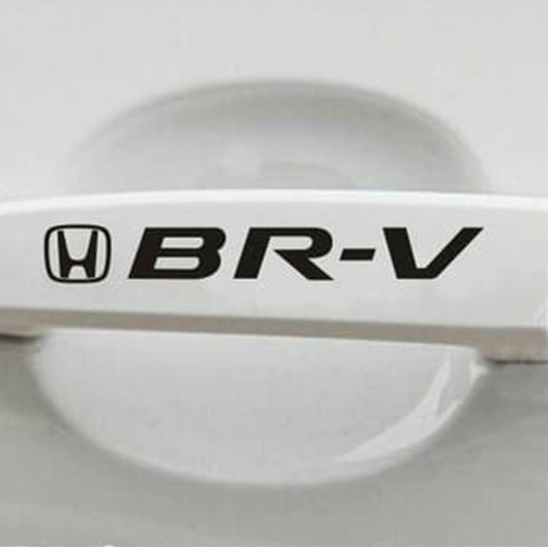 Jual Stiker Handle Pintu Mobil Logo Honda BR-V - BRV - Car Decal ...