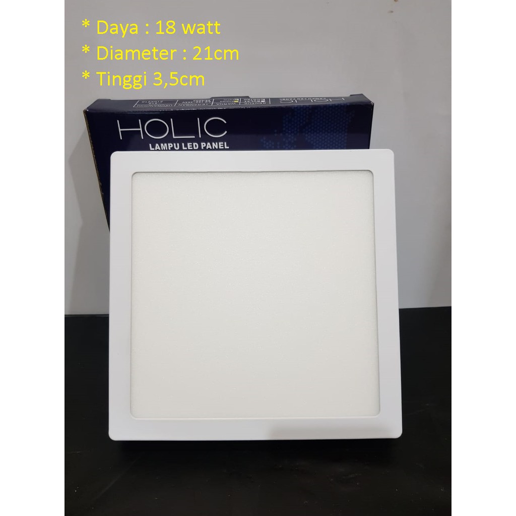 Jual Lampu Panel LED Outbow 18 watt - Kotak ( Holic-Cwd-012 ) | Shopee ...