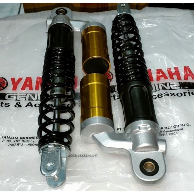 Jual shock belakang shockbreaker belakang tabung gold yamaha nmax ori ...
