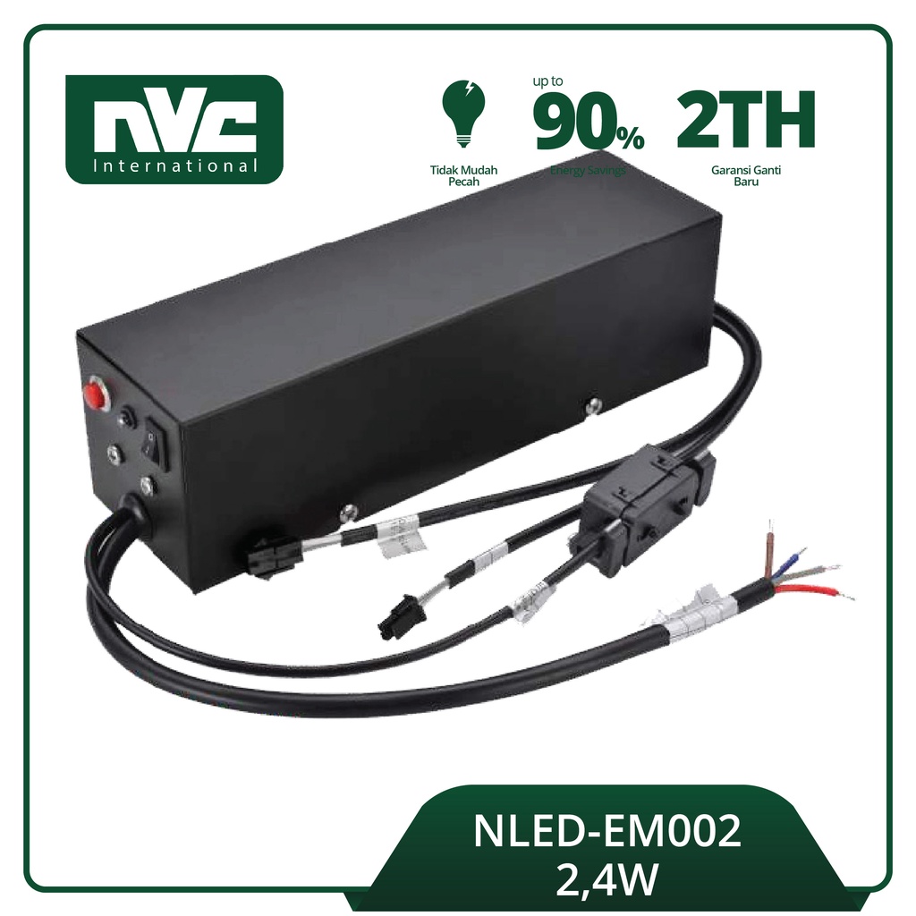 Jual NVC LED Driver NLED-EM002 2,4W (Untuk NLED Series) | Shopee Indonesia