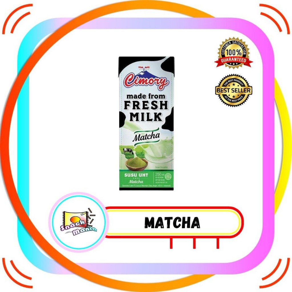 Jual Cimory Susu UHT Milk All Varian ~ 250 ML Coklat Matcha Strawberry ...