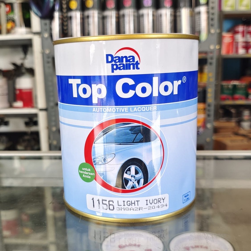 Jual TOP COLOR DANA PAINT LIGHT IVORY 1156 1KG | Shopee Indonesia