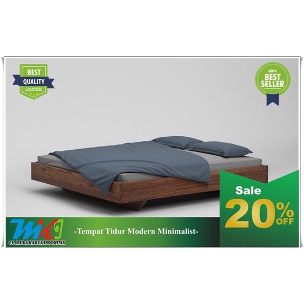 Jual Ranjang tempat tidur kayu jati dipan tanpa sandaran kepala ...