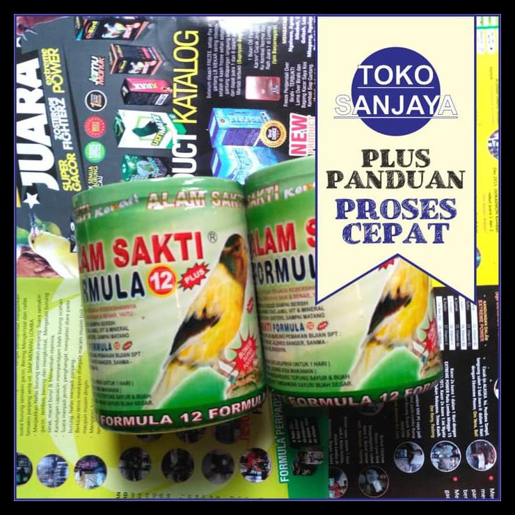 Jual Indh Terlengkap Alam Sakti Kenari Formula 12 Pakan Kenari Harian ...
