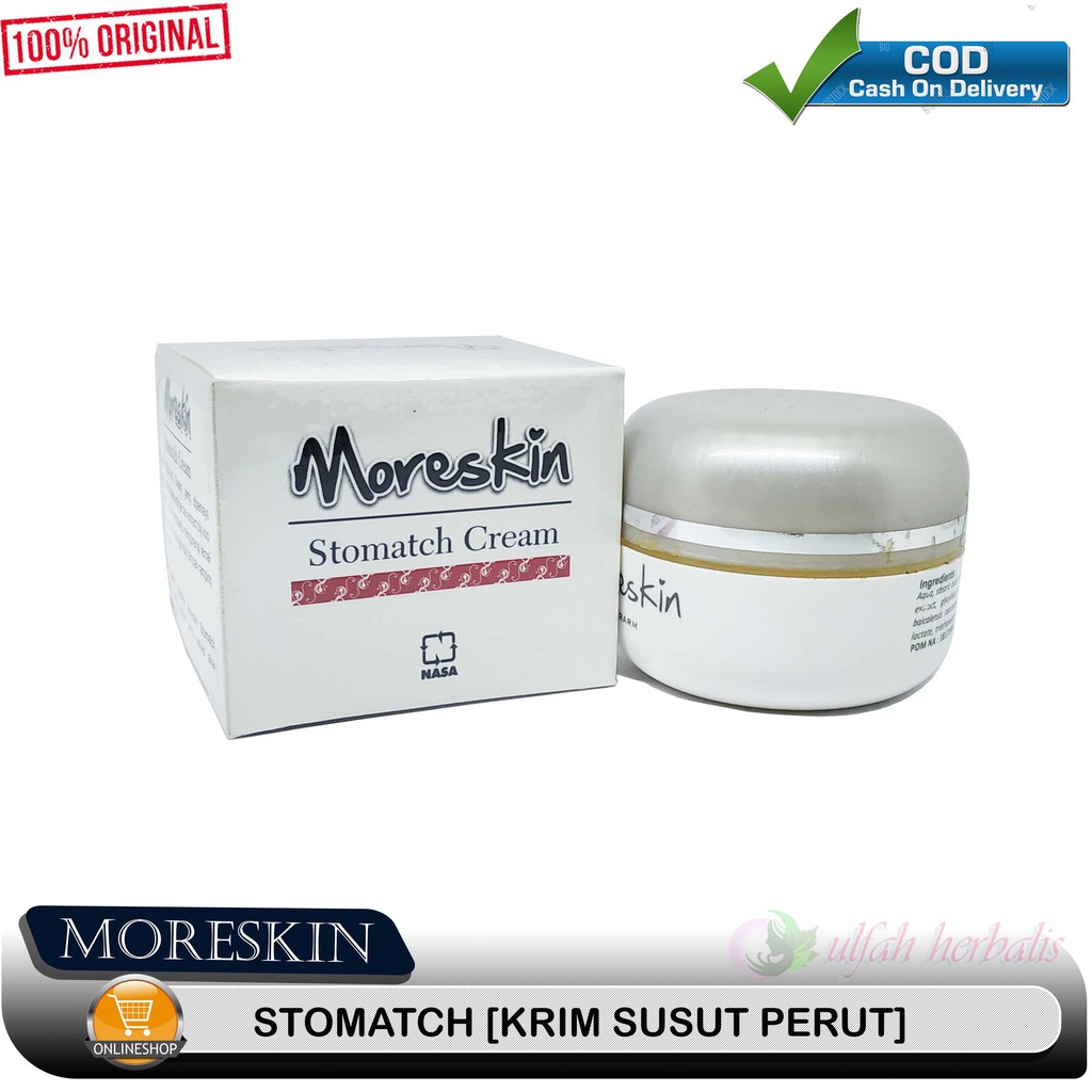 Jual Moreskin Stomatch Cream Cream pelangsing Perut Penghilang Stretch ...