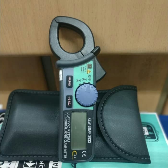 Jual Digital Clamp Meter AC DC 300A Tang Ampere AC DC Kyoritsu KEW 2033 ...
