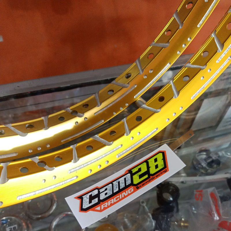 Jual Velg zipp nos ukuran 120x17 gold | Shopee Indonesia
