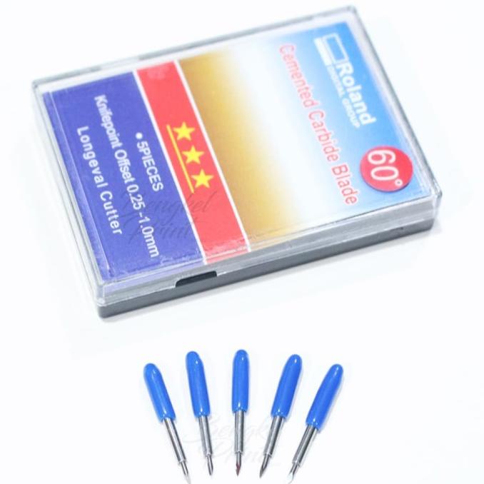 Jual Mata Pisau Mesin Cutting Sticker Roland Blade 60 (Isi 5 Pcs) | Shopee Indonesia