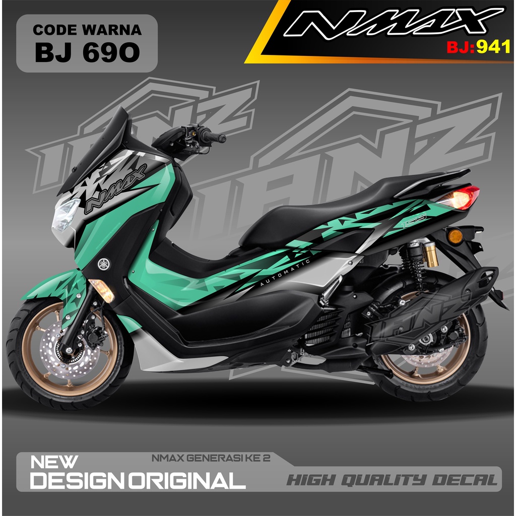 Jual STICKER DECAL ALL NEW NMAX FULL BODY MOTOR / DECAL FULL BODY NMAX ...