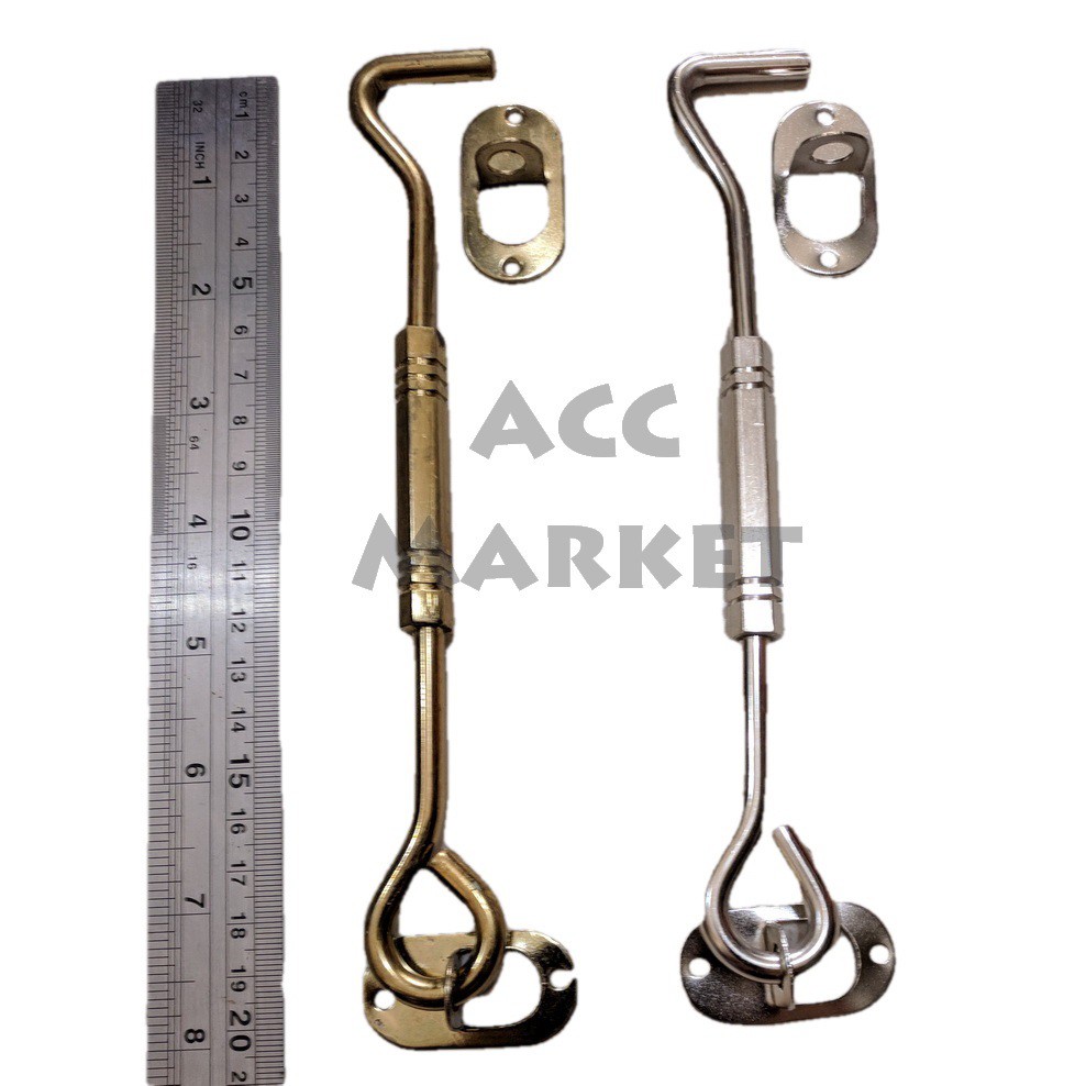 Jual Hak Angin SEGI 20 Cm Window Stay Pintu Cantolan Kait Jendela ...