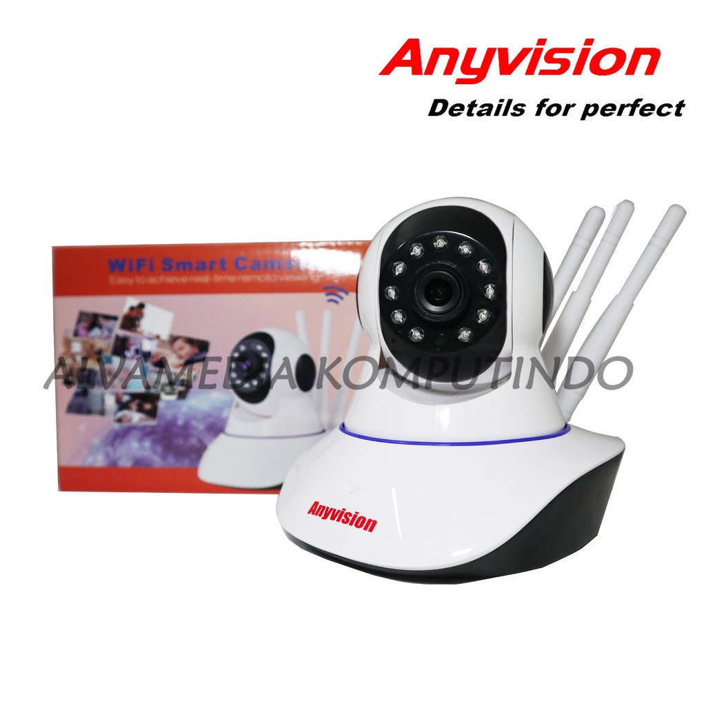 Jual IP CAMERA ANYVISION ROBOT 2MP HD 1080P ESX520A WIRELESS - IP ...