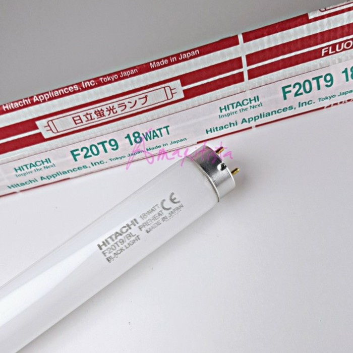 Jual Lampu TL UV Nyamuk Hitachi 18W F20T9/BL Black light | Shopee Indonesia