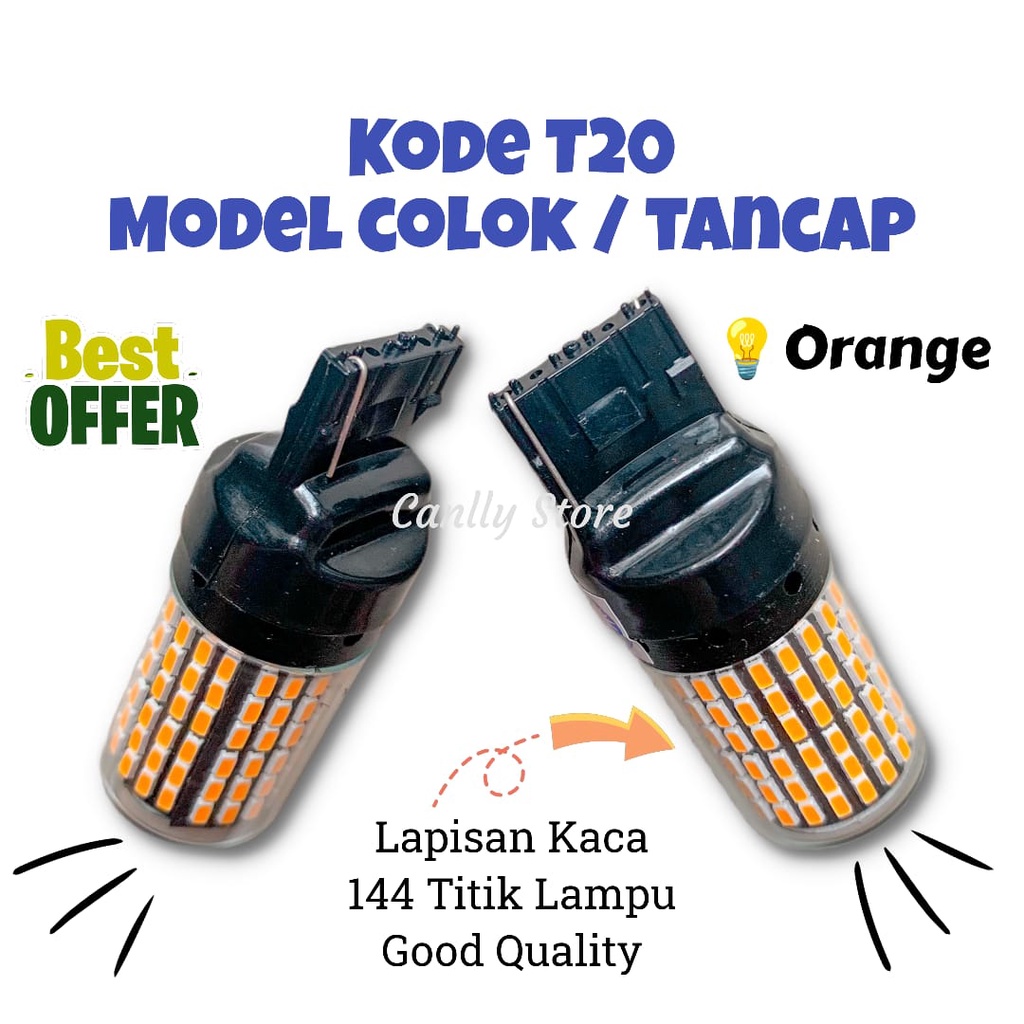 Jual Lampu Sein Mobil LED Super Bright - Sein Dajjal LED Super Terang ...