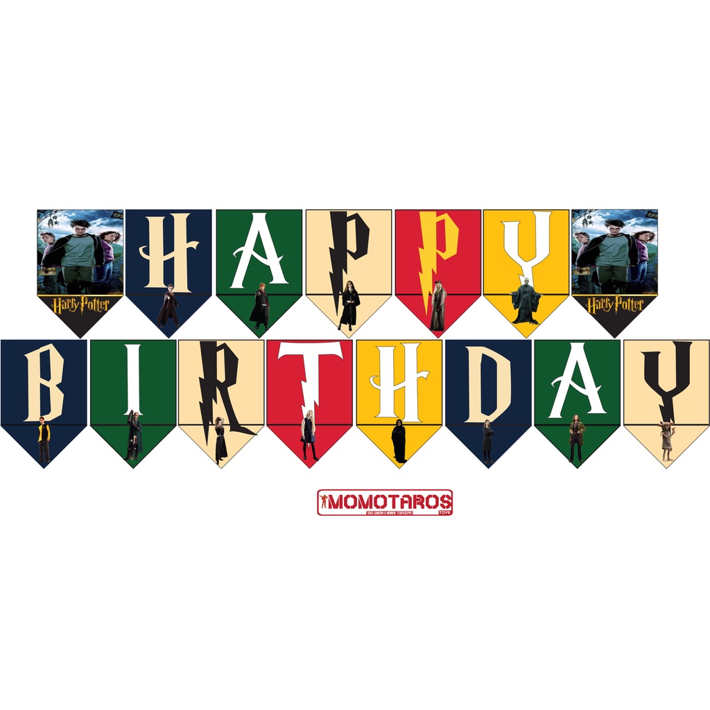 Jual banner HBD Harry Potter set | Shopee Indonesia