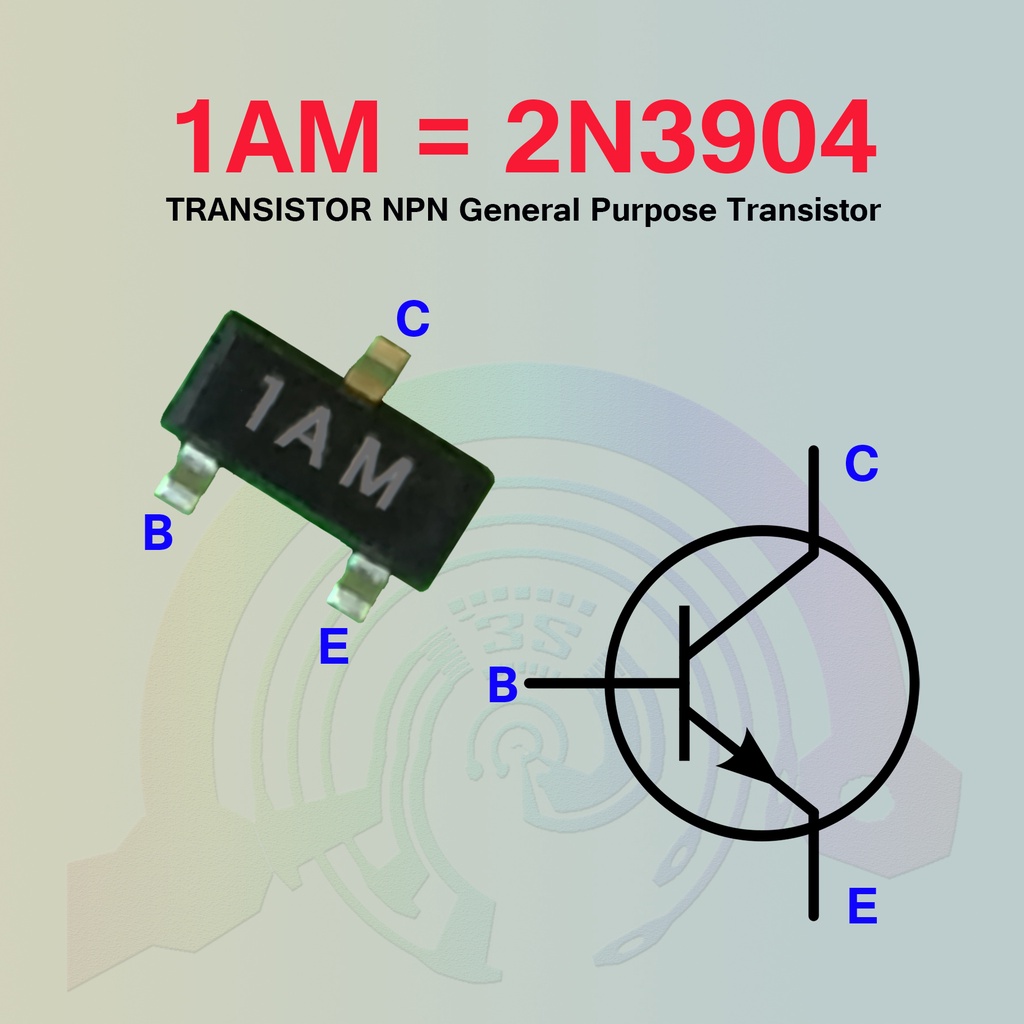 Jual Transistor 1AM 2N3904 MMBT3904 NPN | Shopee Indonesia