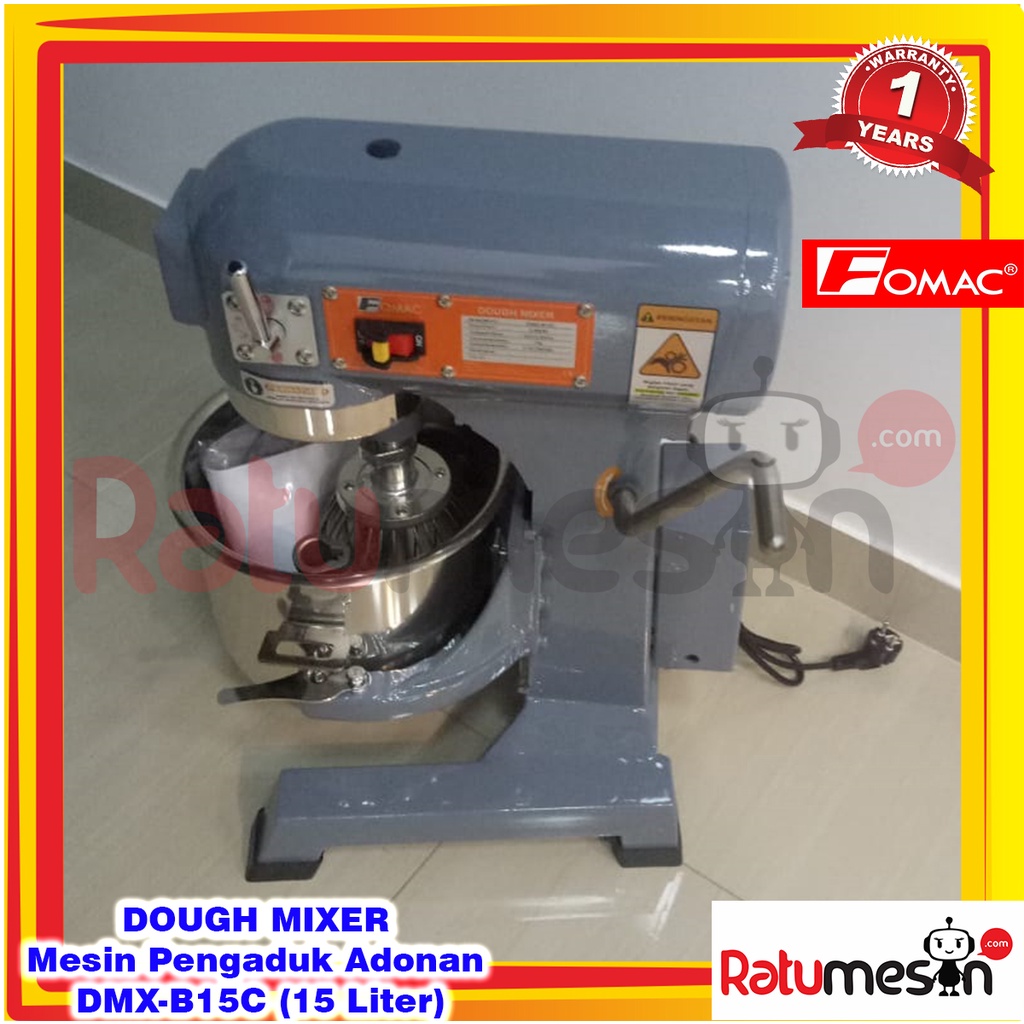 Jual Planetary Mixer / Mesin Pengaduk Adonan 15 Liter DMX-B15C FOMAC ...