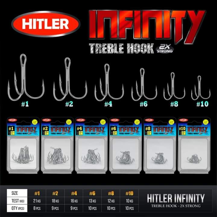 Jual Treble Hook - HITLER INFINITY - 2X Strong | Shopee Indonesia