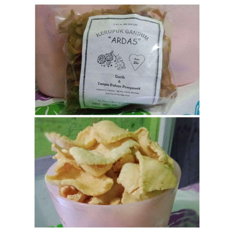 Jual kerupuk gandum Ardas | Shopee Indonesia