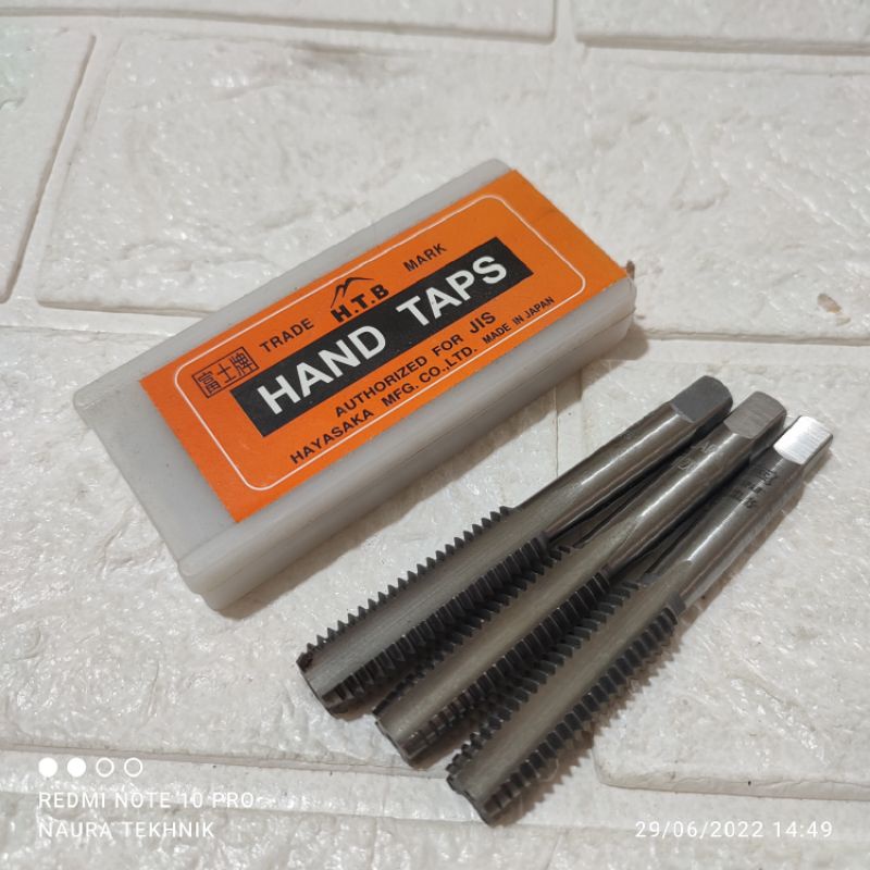 Jual Handtaps M12×1, 5 HTD Taps 12 Taps set. | Shopee Indonesia