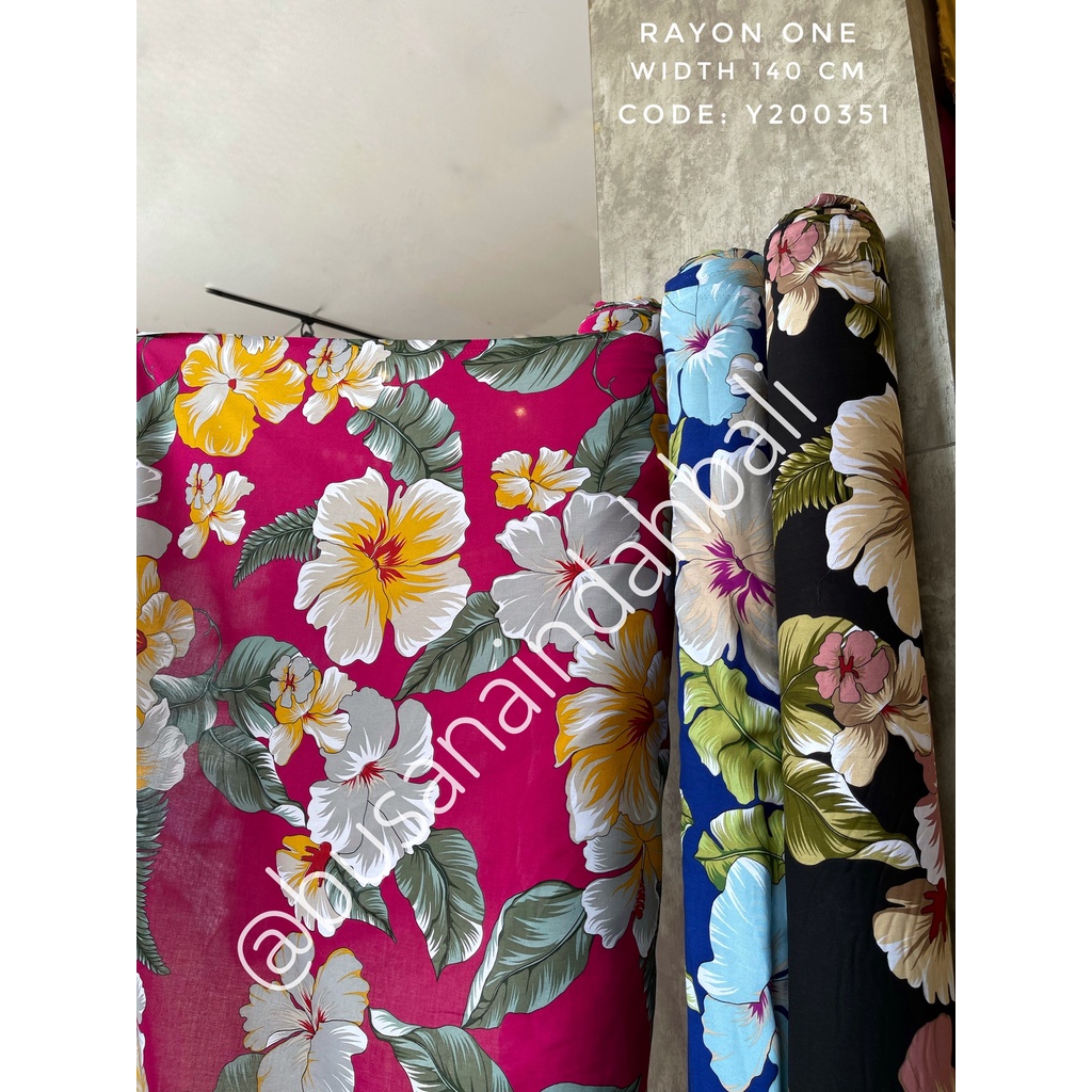 Jual KAIN RAYON ONE ( width 140 ) | Shopee Indonesia