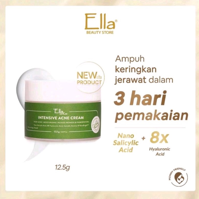 Jual Intensive acne cream Ella skincare | Shopee Indonesia