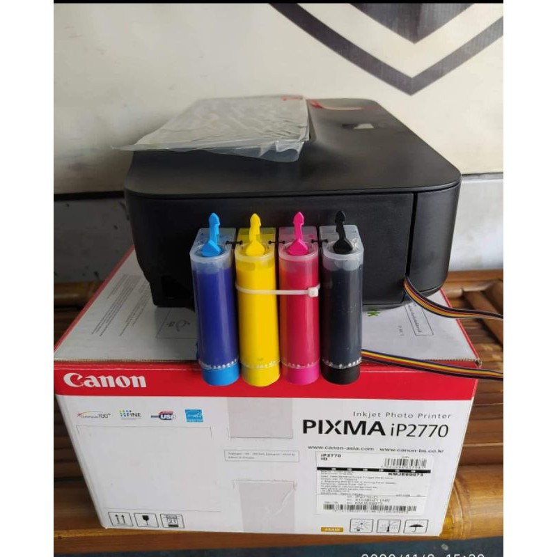 Jual printer canon ip 2770 sablon, tinta pigment | Shopee Indonesia