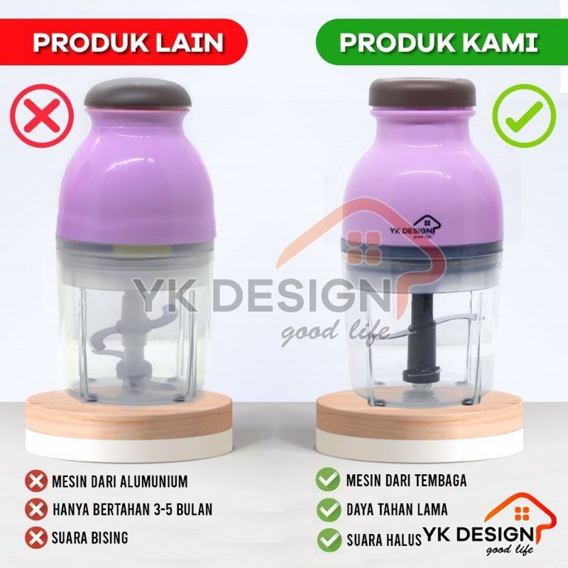 Jual Choper blender kapsul chopper blender mini pencacah daging ...