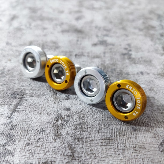 Jual Enzo Crank Bolt Alumunium Alloy Square Taper BB | Shopee Indonesia