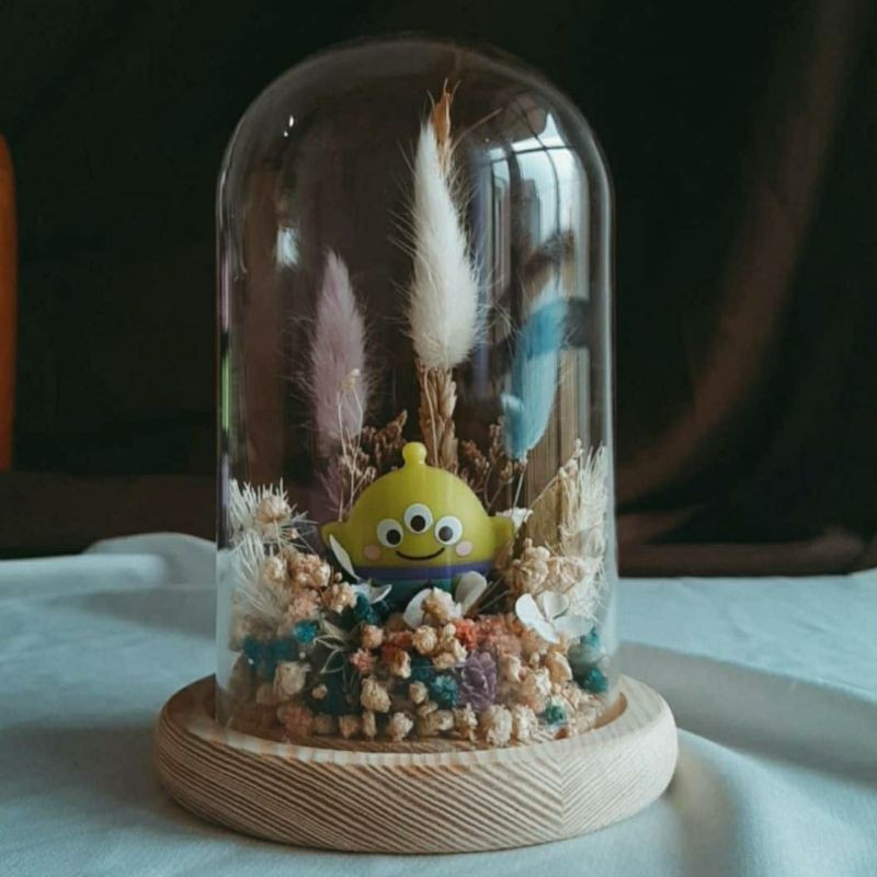 Jual Small Glass Dome - Green Man | Kado Wisuda | Birthday ...