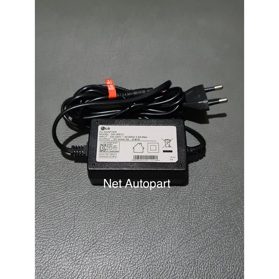 Jual Adaptor 3a 12v LG Korea Original | Shopee Indonesia