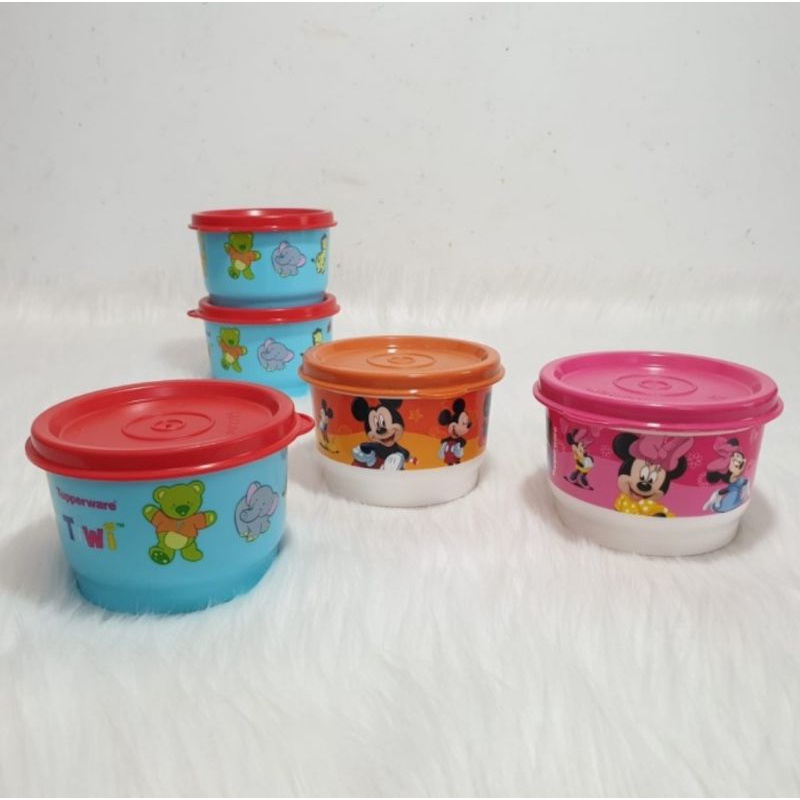 Jual Tupperware mickey minnie snack cup - tempat snack | Shopee Indonesia