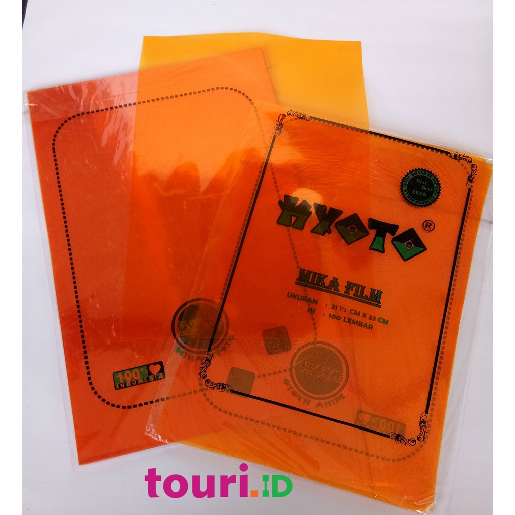 Jual [5 Lembar] Cover Mika / Mika Jilid / Mika Warna F4 / Mika Warna A4 ...