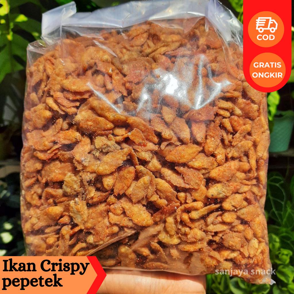 Jual BABY FISH IKAN CRISPY PEPETEK 1KG DI GORENG DADAKAN | Shopee Indonesia