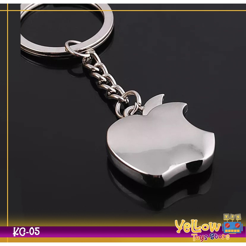 Jual Gantungan Kunci Logo Apple/Apple Logo Keychain-KC05 | Shopee Indonesia