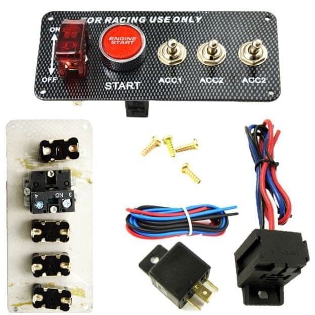 Jual Engine Start Carbon 3 ACC / Switch dan engine start / Switch ...