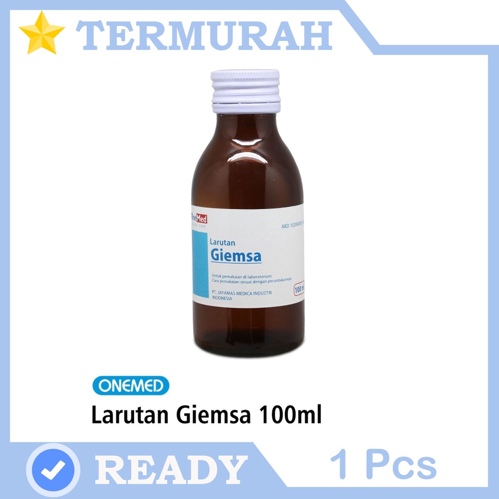 Jual Larutan Giemsa OneMed 100 Ml | Shopee Indonesia