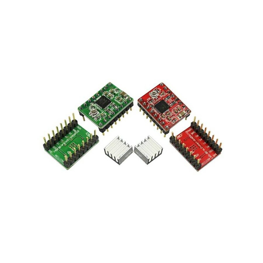 Jual Modul Driver Motor Stepper A4988 Reprap Stepper Motor Driver ...