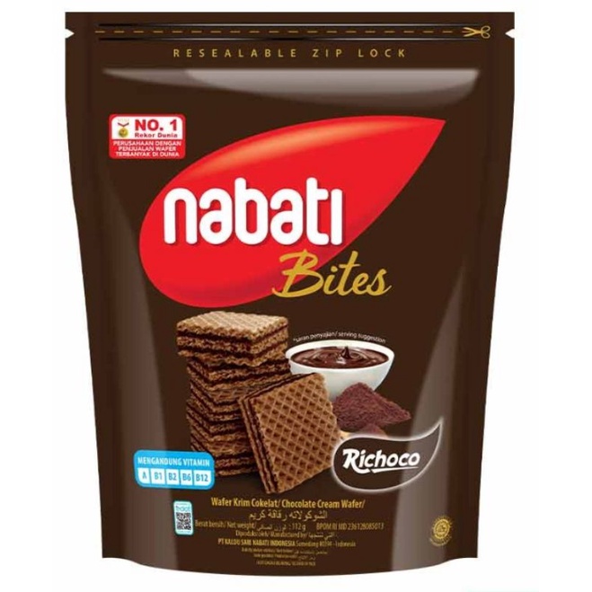 Jual Nabati richoco wafer krim cokelat 115gr | Shopee Indonesia