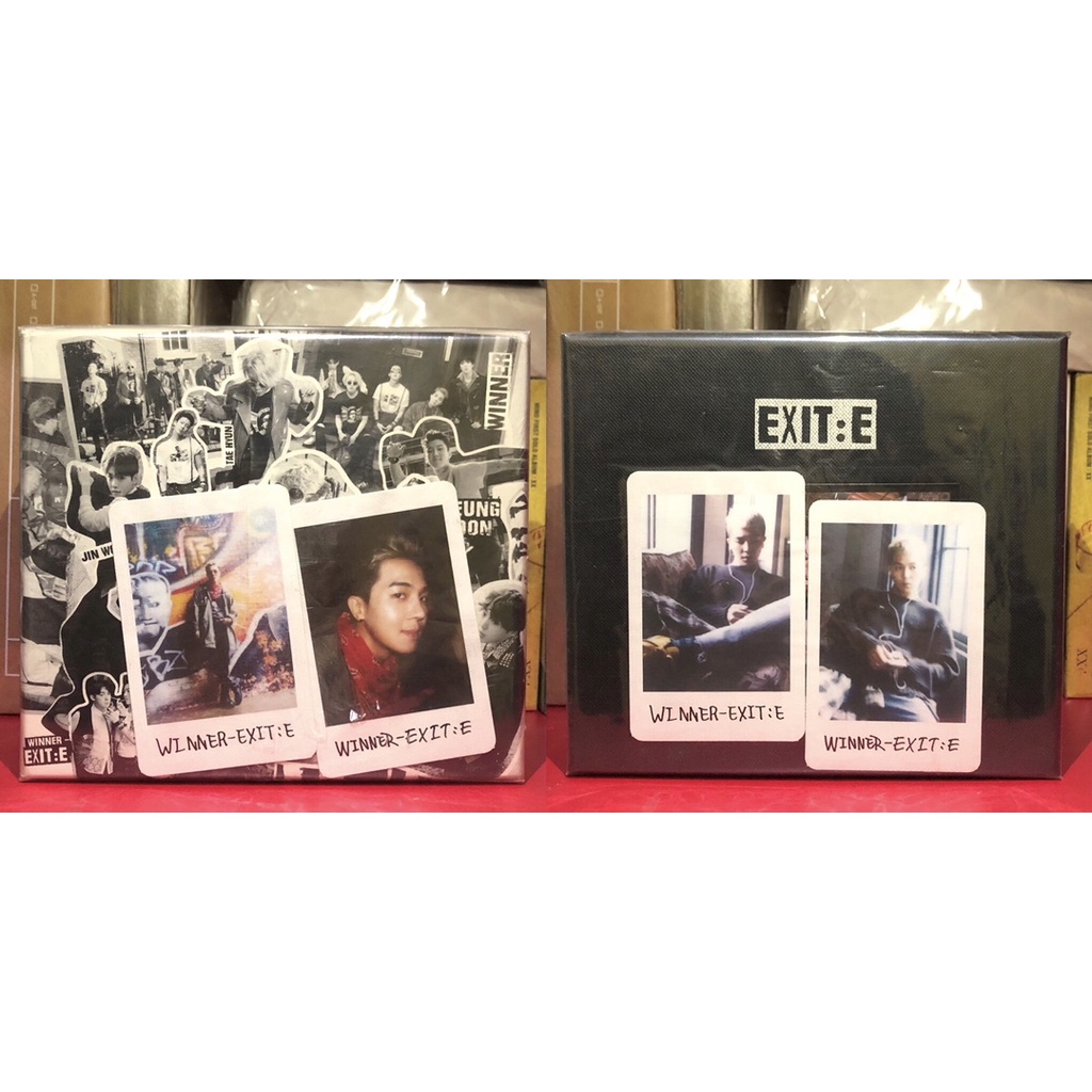 Jual WINNER EXIT:E ALBUM MINO SET (Unsealed) | Shopee Indonesia