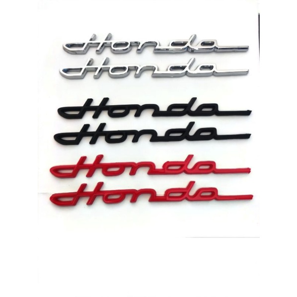 Jual logo honda Emblem Honda Latin / Emblem Honda Klasik / Emblem Honda ...