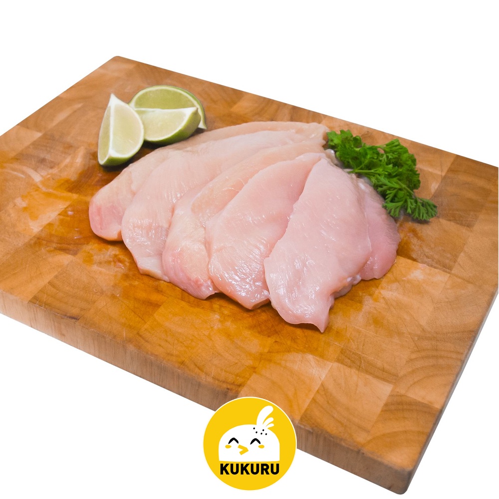 Jual FILLET DADA AYAM IRIS TIPIS / SLICED BONELESS CHICKEN BREAST (1KG ...