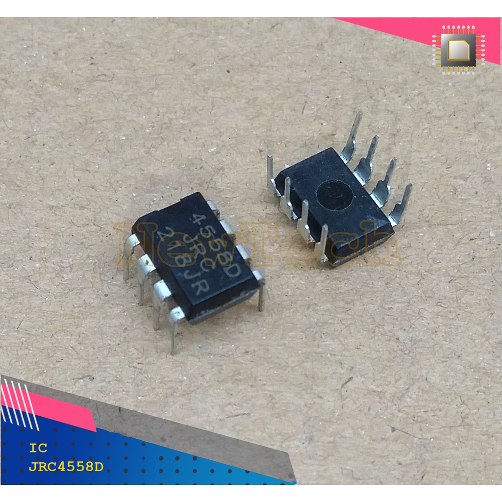 Jual IC JRC4558 JRC4558D JRC 4558 4558D Dual Operational Amplifier | Shopee Indonesia