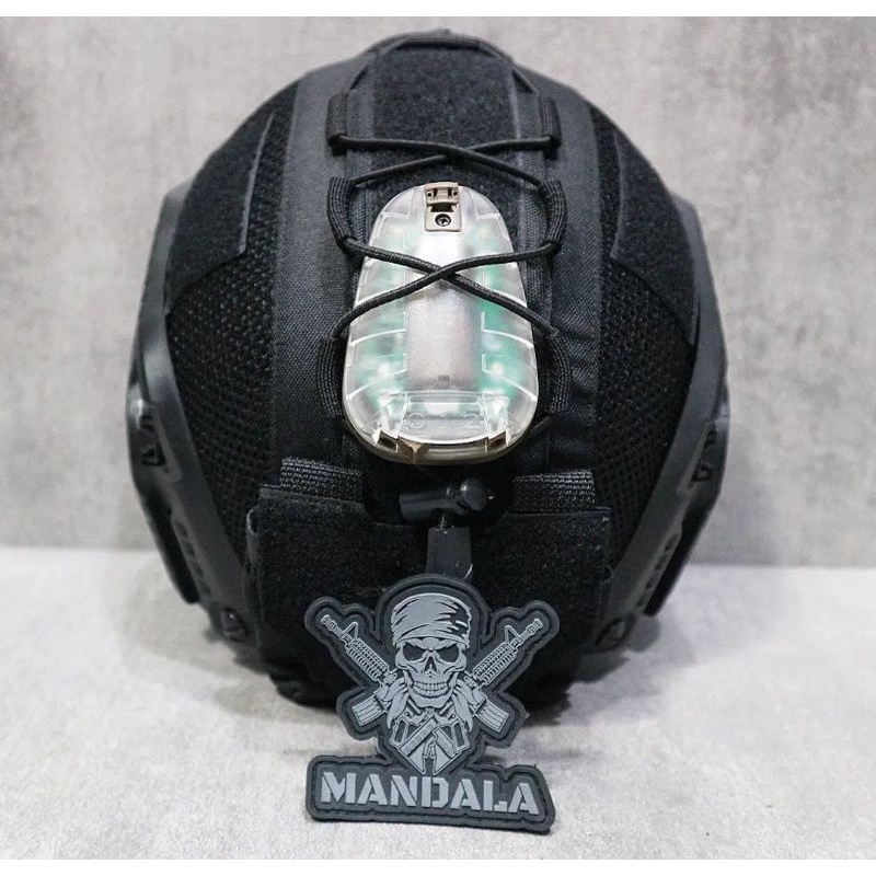 Jual Lampu untuk Helm Tactical / Lampu helem Tactical model besar ...