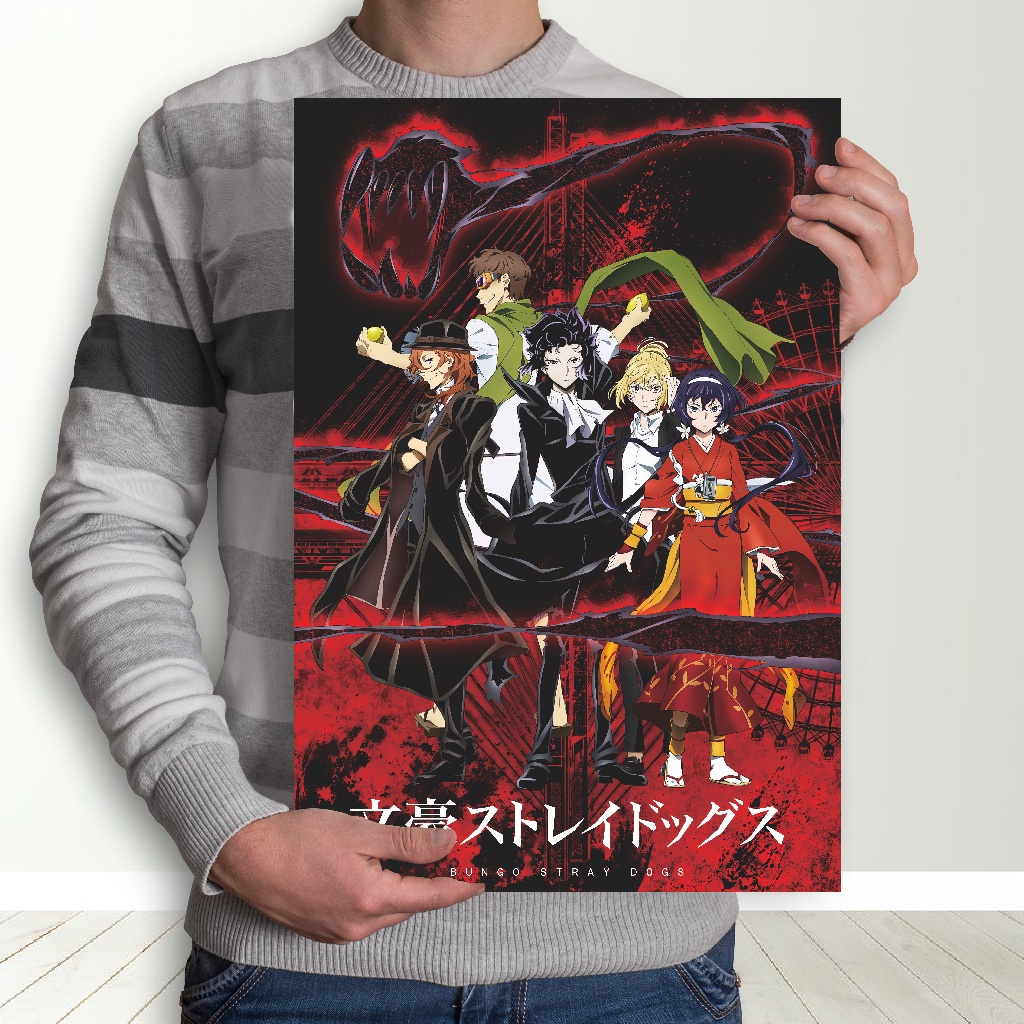 Jual Poster Anime Bungou Stray Dogs Terlengkap Size A3+ - Bungo Stray ...