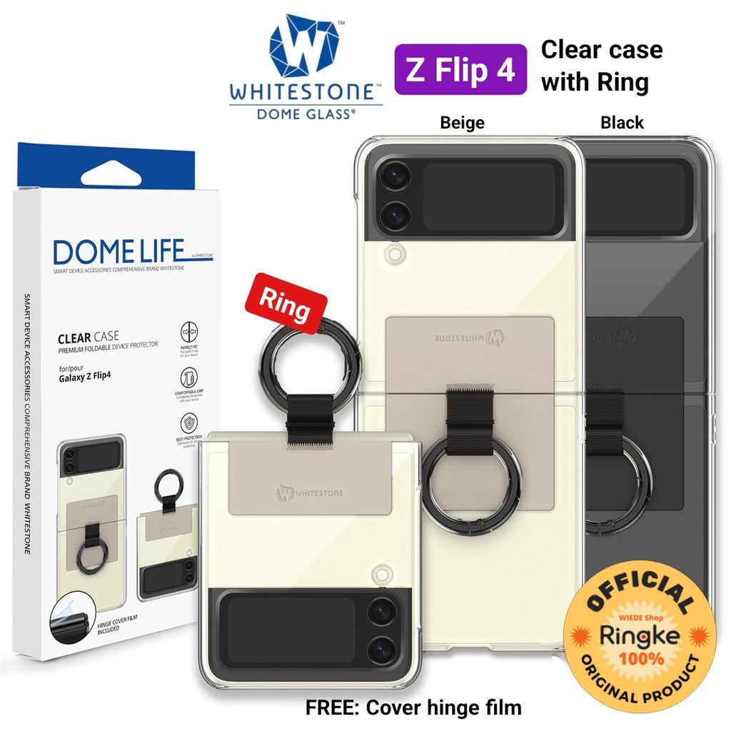 Jual Case Samsung Galaxy Z FLIP 4 FLIP4 WHITESTONE Dome Life Casing ...