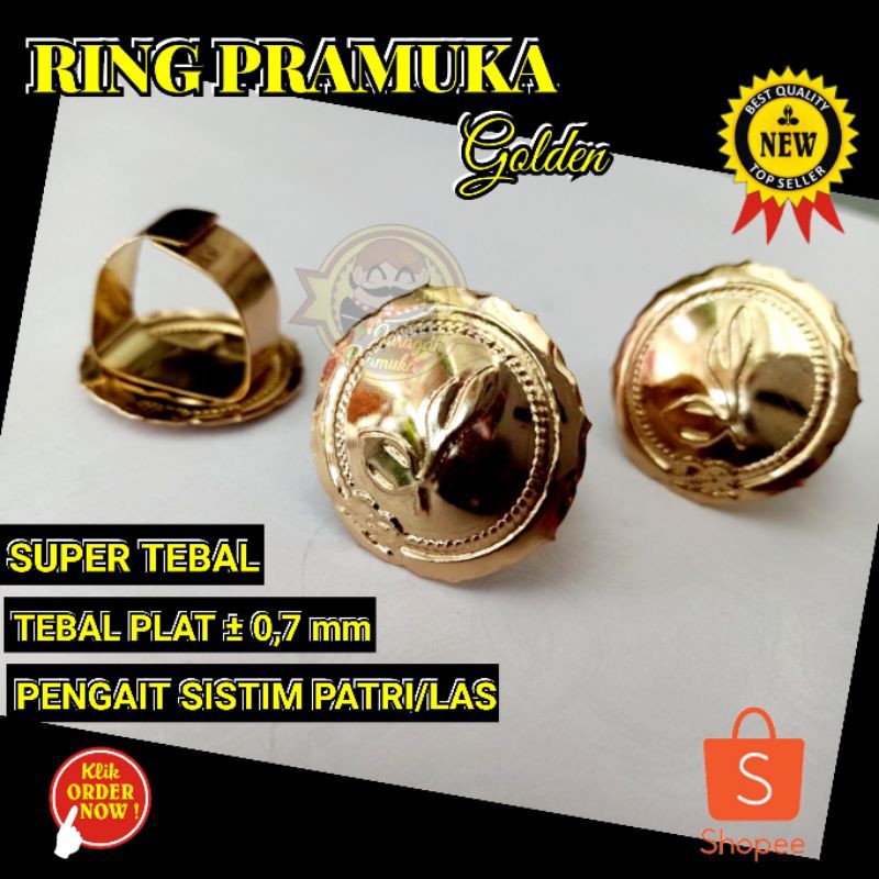 Jual RING PRAMUKA GOLDEN ( PRAMUKA ) | Shopee Indonesia